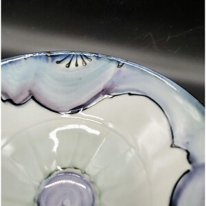 Susan Filley Studio Art Pottery Bowl Blue Green Violet Brown Ceramic ...