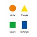 Shape Flashcards, Shape Matching, Shapes 2D - Etsy UK
