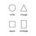 Shape Flashcards, Shape Matching, Shapes 2D - Etsy UK