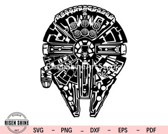 Millennium Falcon Svg | Etsy