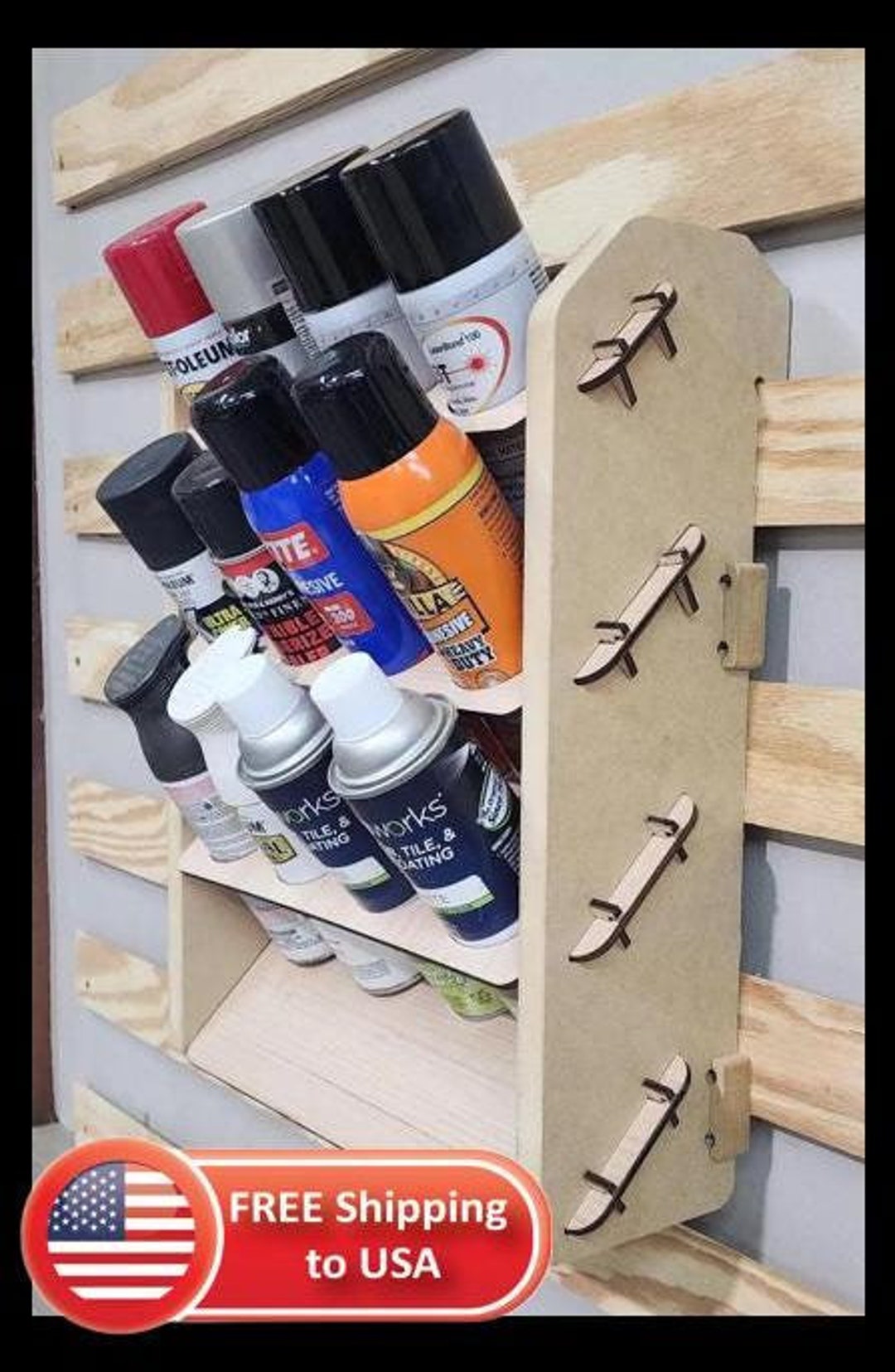 Spray Can Storage - Shop Tools - Garage Storage - Etsy