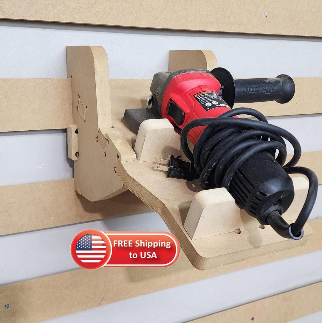 Angle Grinder Holder - Shop Tools - Shop Storage - French Cleat - Power ...
