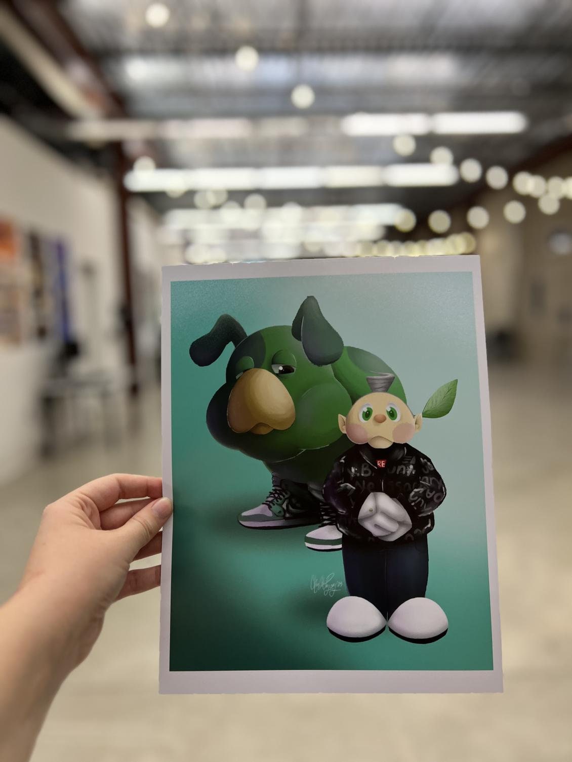 Pikmin 4 Drip Print - Etsy