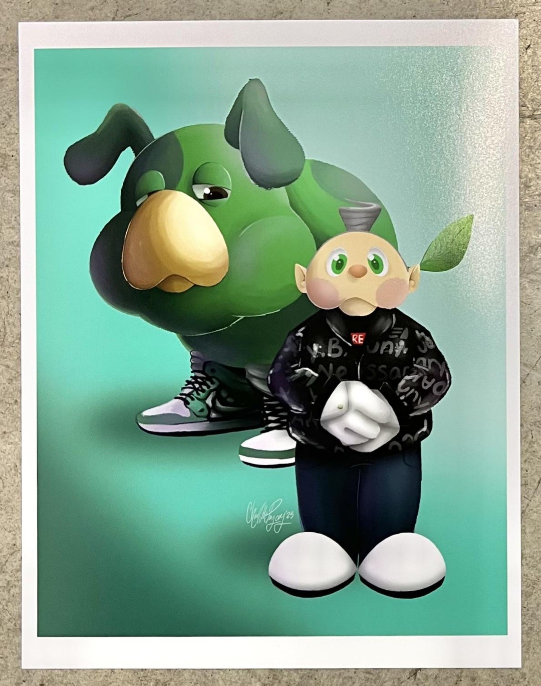 Pikmin 4 Drip Print - Etsy