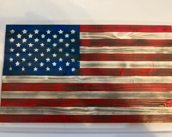 Rustic Wooden Flag - Etsy