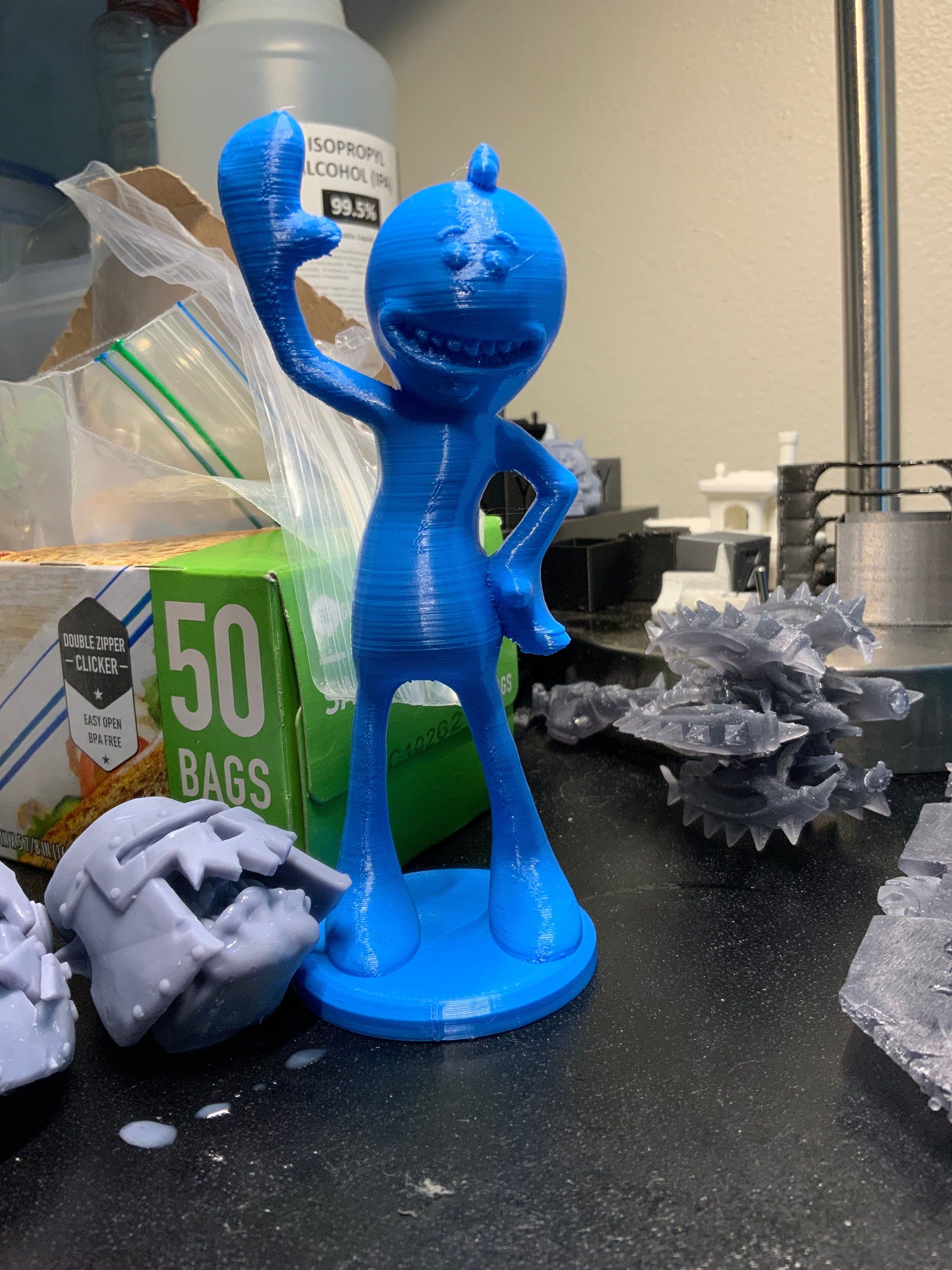 Mr. Meseeks Figure - Etsy