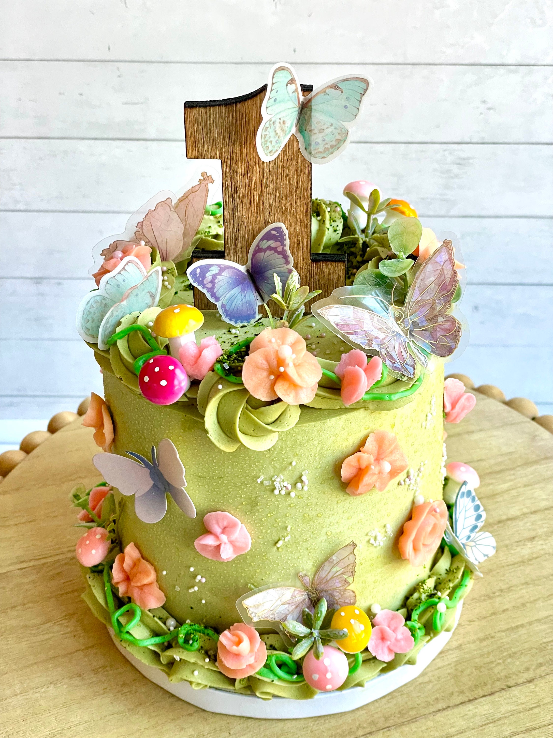 Fairy First Birthday Cake Topper/cake Topper/fairy Cake Topper/one Cake ...