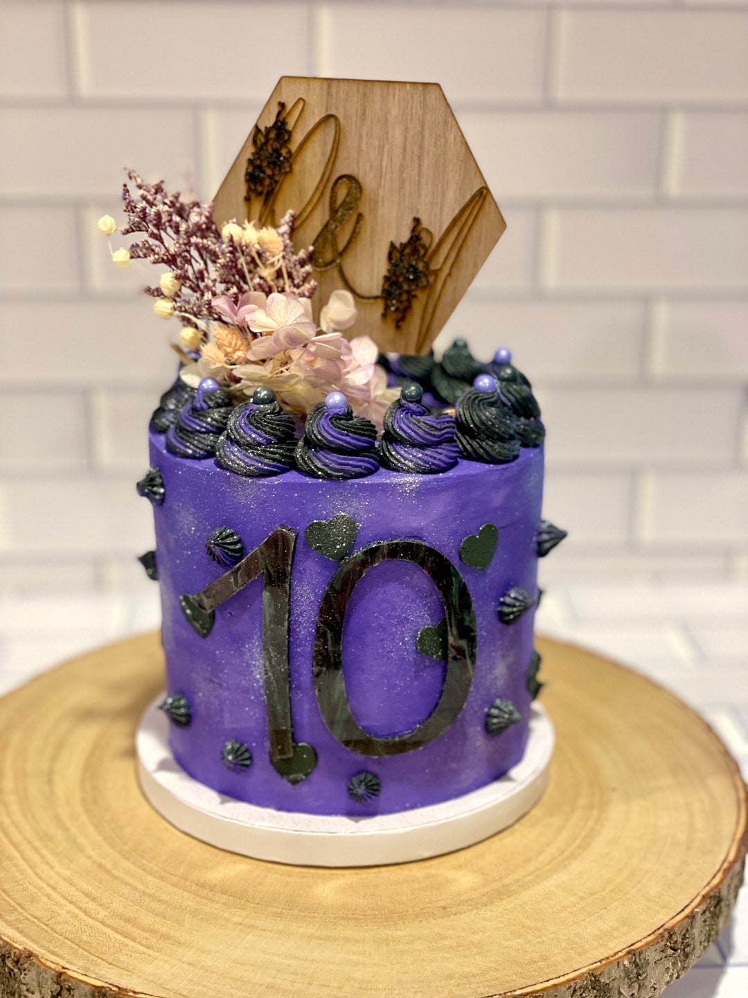 Custom Number Cake Charms/cake Charms/number Cake Charm Topper/acrylic ...