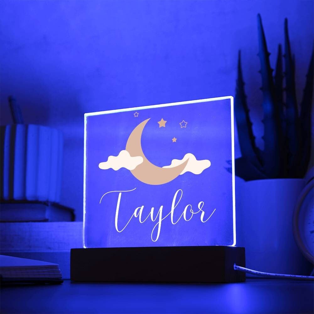 Kids Night Light, Custom Night Light, Nightlight, Personalized Night ...