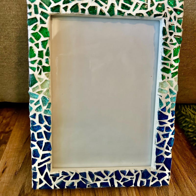 Mosaic Picture Frame - Etsy