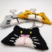 Crochet Cat Face Keychain: Handmade Cotton Yarn Bag Charm - Etsy