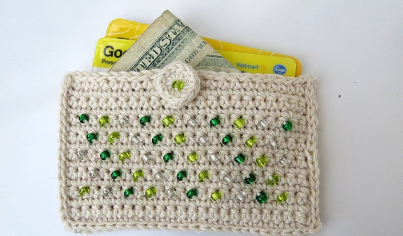 Crochet Card Holder, Mini Wallet - Etsy