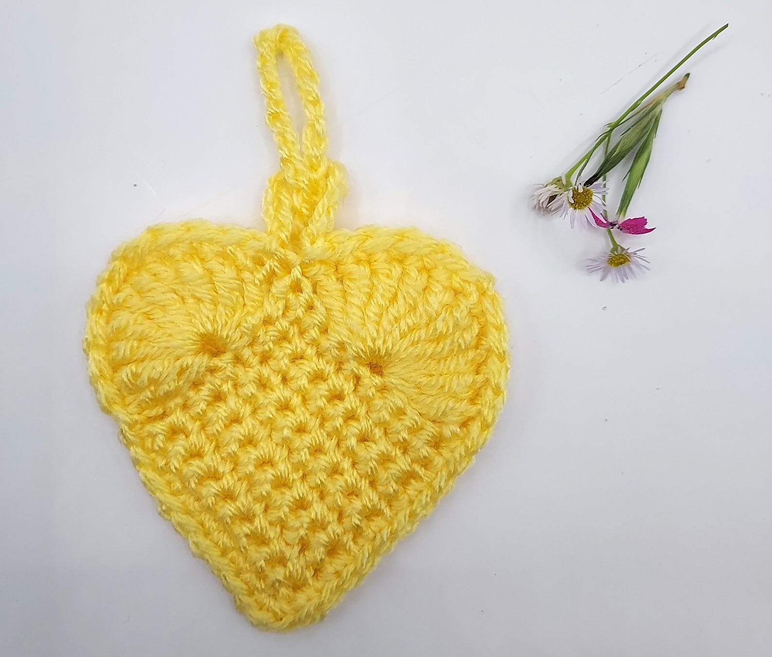 Handmade Crocheted Mini Heart Pouch - Etsy