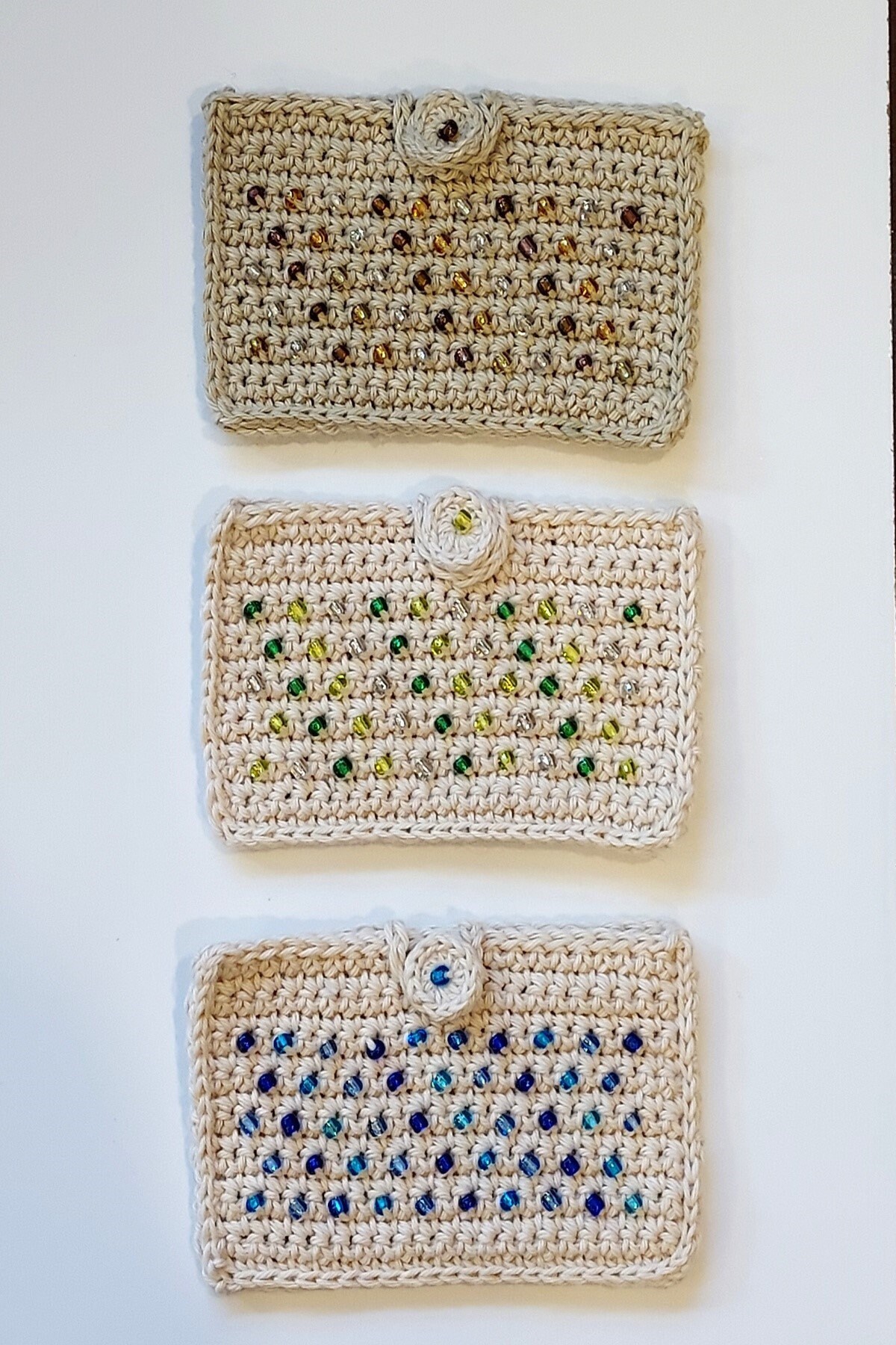 Crochet Card Holder, Mini Wallet - Etsy