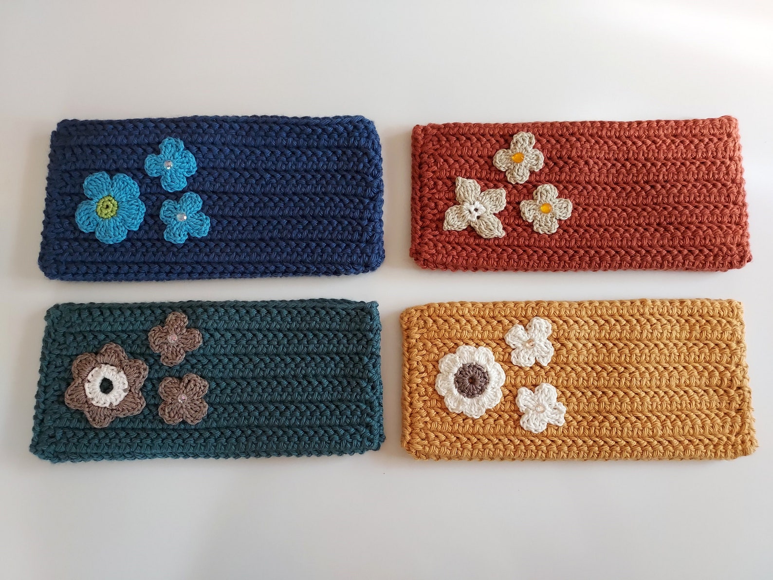 Crochet Long Pouch, Pencil Case, Crochet Hook Holder, Multipurpose ...