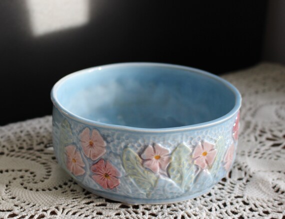 Vintage Melba Ware H. Wain & Sons Longton Pale Blue Floral | Etsy Australia