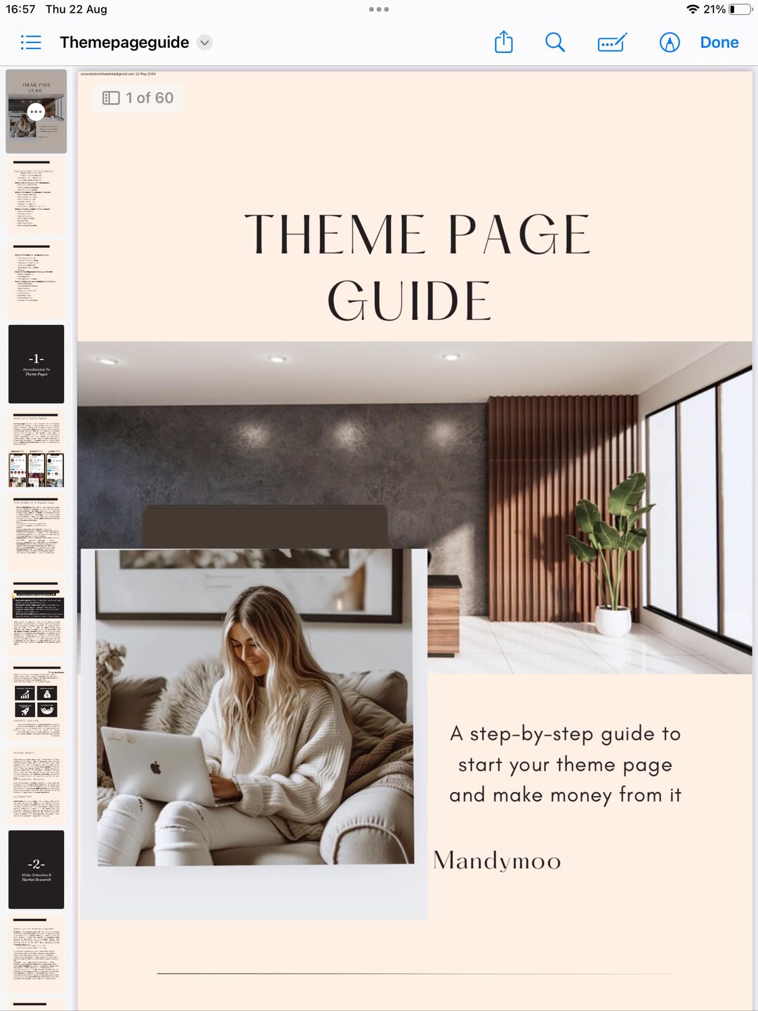 Guide to Start a Theme Page on Instagram and Make Money From It . With Mrr Plr - Etsy