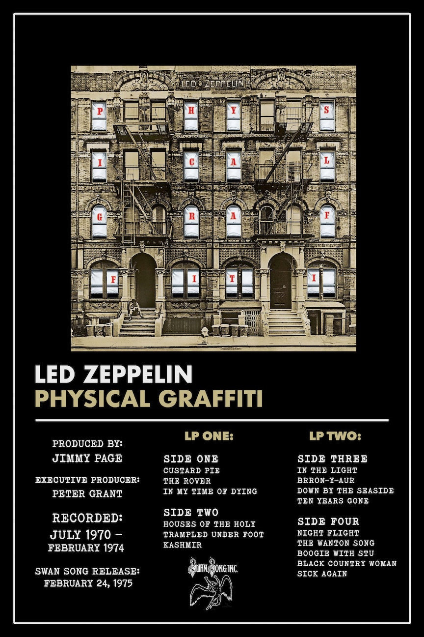 Led Zeppelin Physical Graffiti