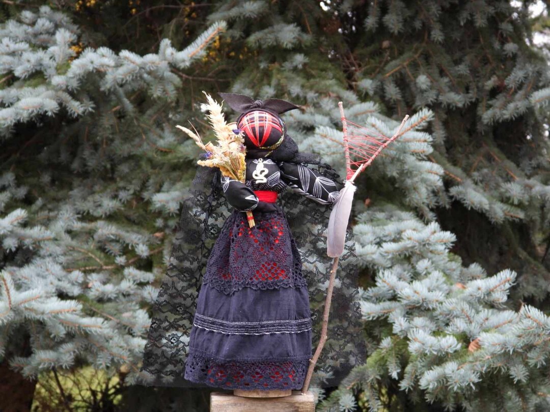 Totam, Pagan Decor, 13 Inc Doll, Altar Doll, Spirit Doll, Black Doll ...