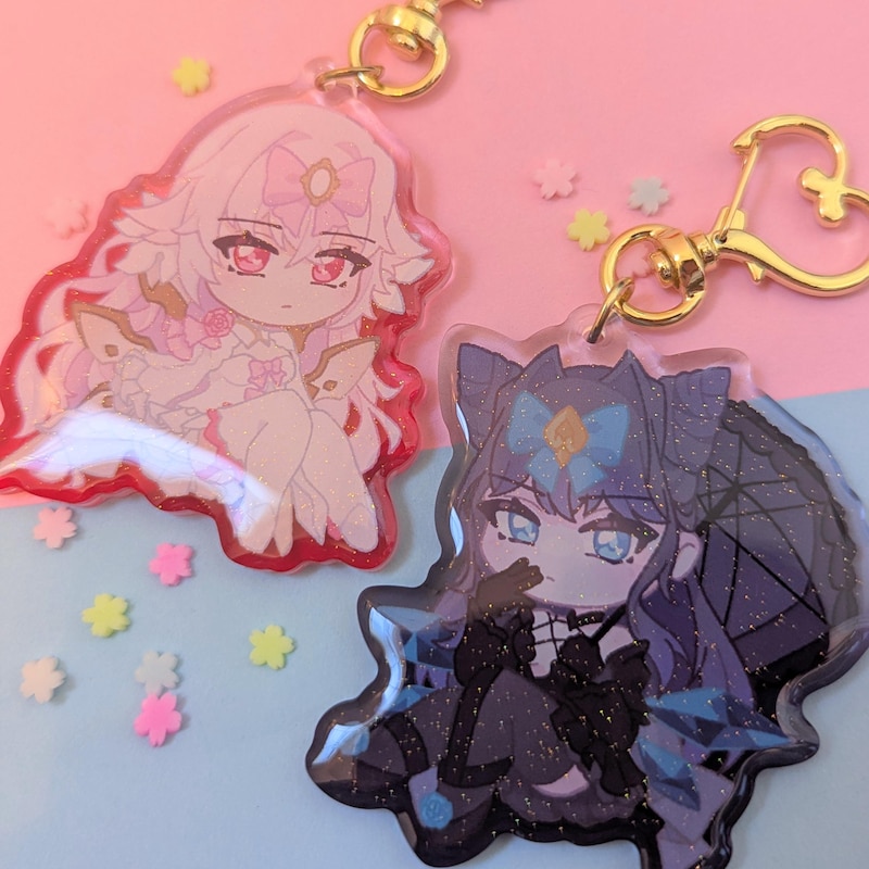 Acrylic Keychain - Etsy