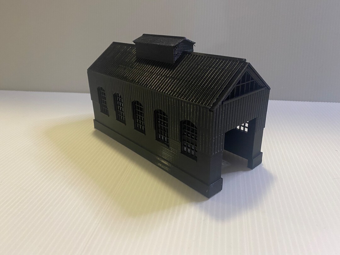 Train Engine Shed: HO Scale - Etsy