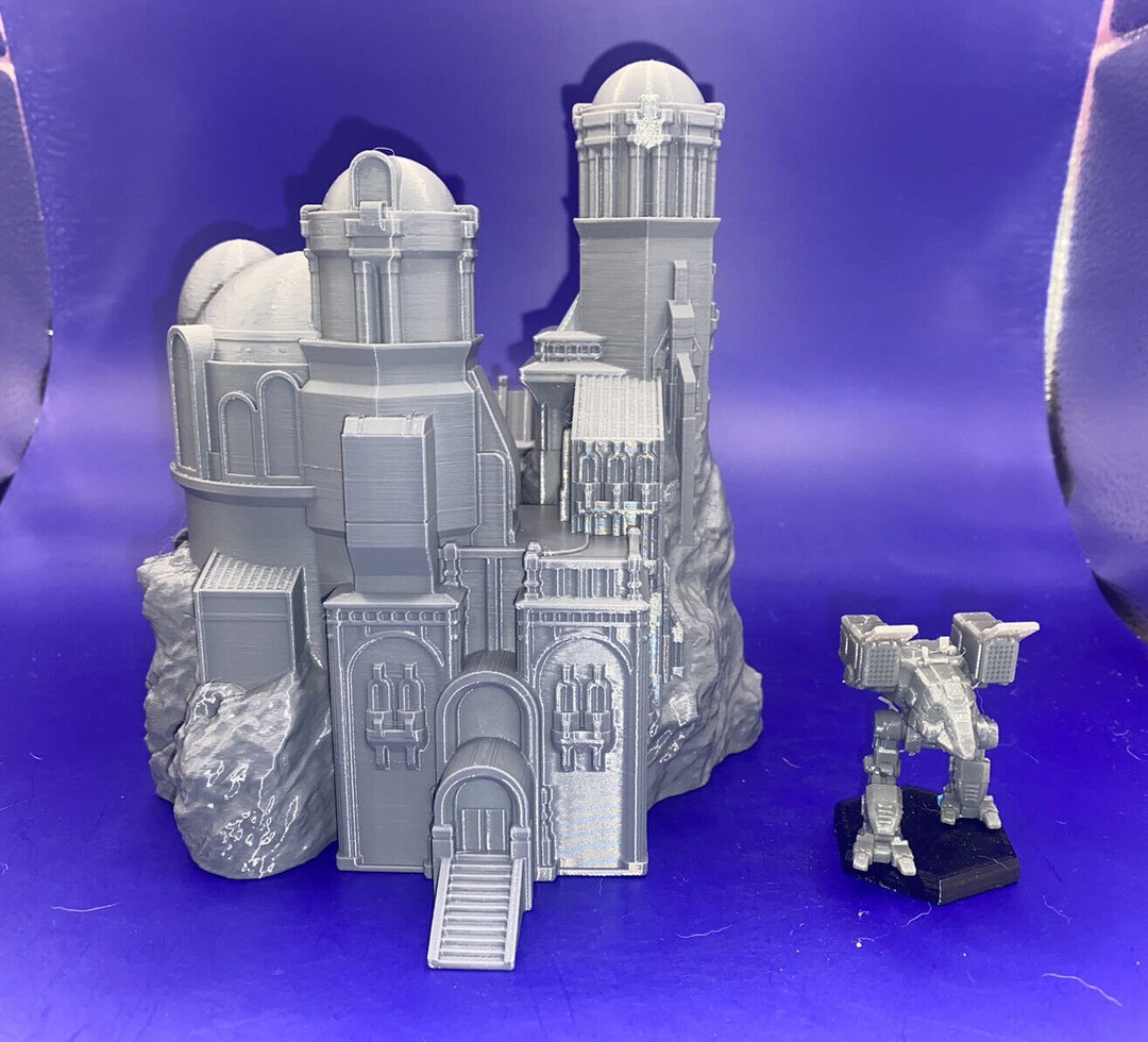 Desert Citadel Tabletop Terrain Epic, Adeptus Titanicus Compatible 6mm ...