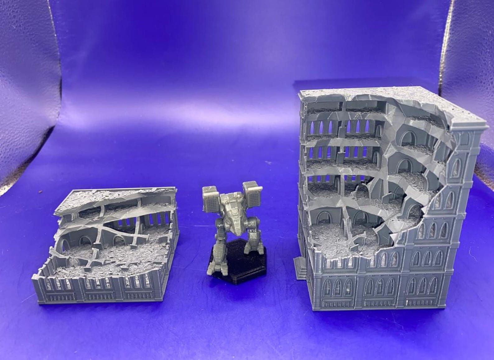 Pre-primed Gothic Ruined Buildings #6 - Epic | Legion Compatible (6 ...