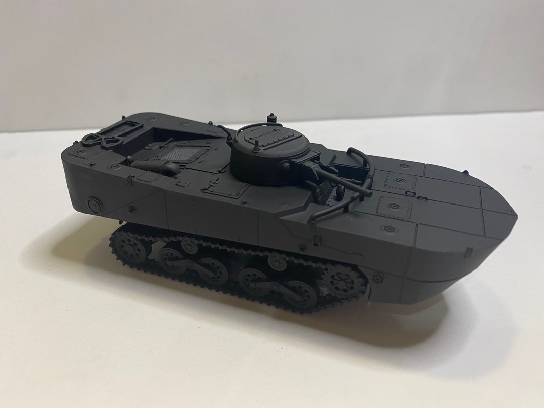 WW2 Japanese Type 2 Ka-mi Amphibious Light Tank With Floats 1/56 Scale ...