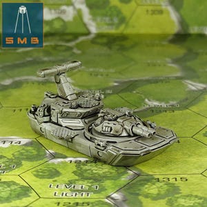 Mech Alternative Monitor River Gunboat X2 W/ Hex Bases 6mm Scale - Etsy