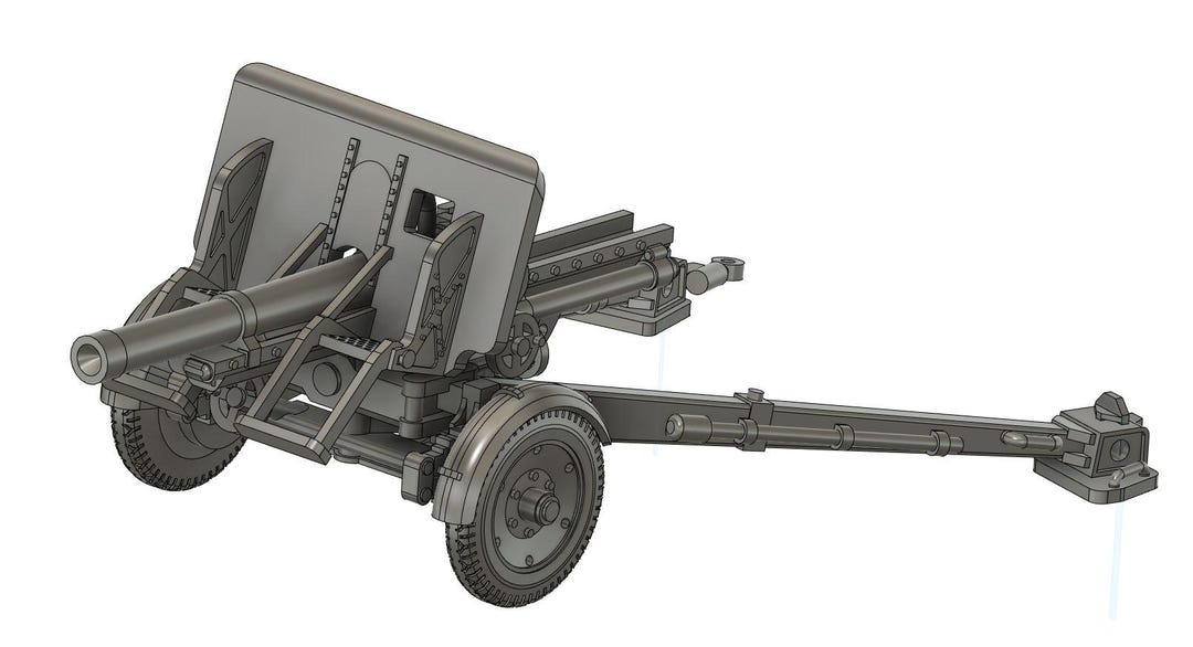 WW2 Japanese Type 91 105mm Howitzer 1/56 Scale - Etsy