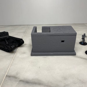 WWII British Type 23 Bunker (28mm Scale) - Etsy