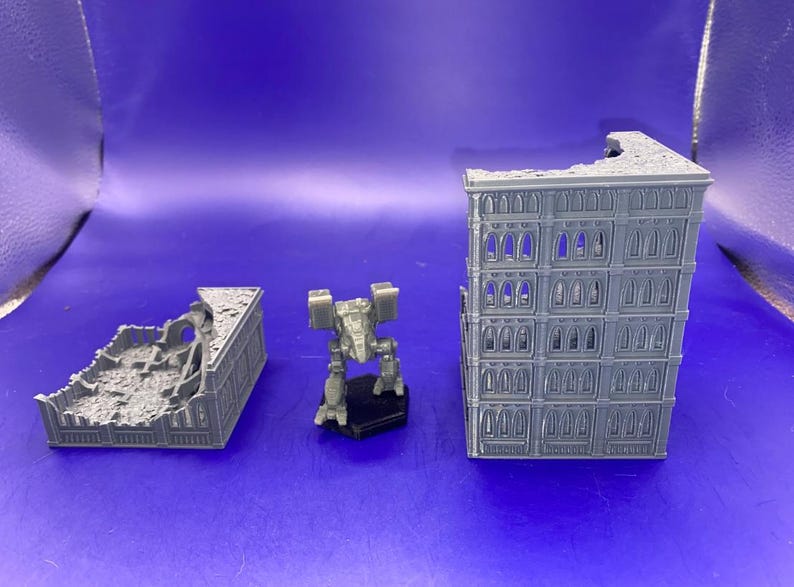 Pre-primed Gothic Ruined Buildings #6 - Epic | Legion Compatible (6 ...