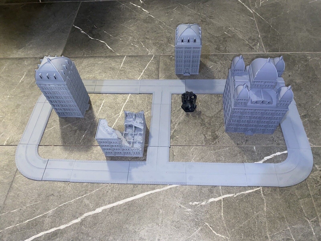 Modular Road Set #1 - 6 | 8mm Scale - Etsy