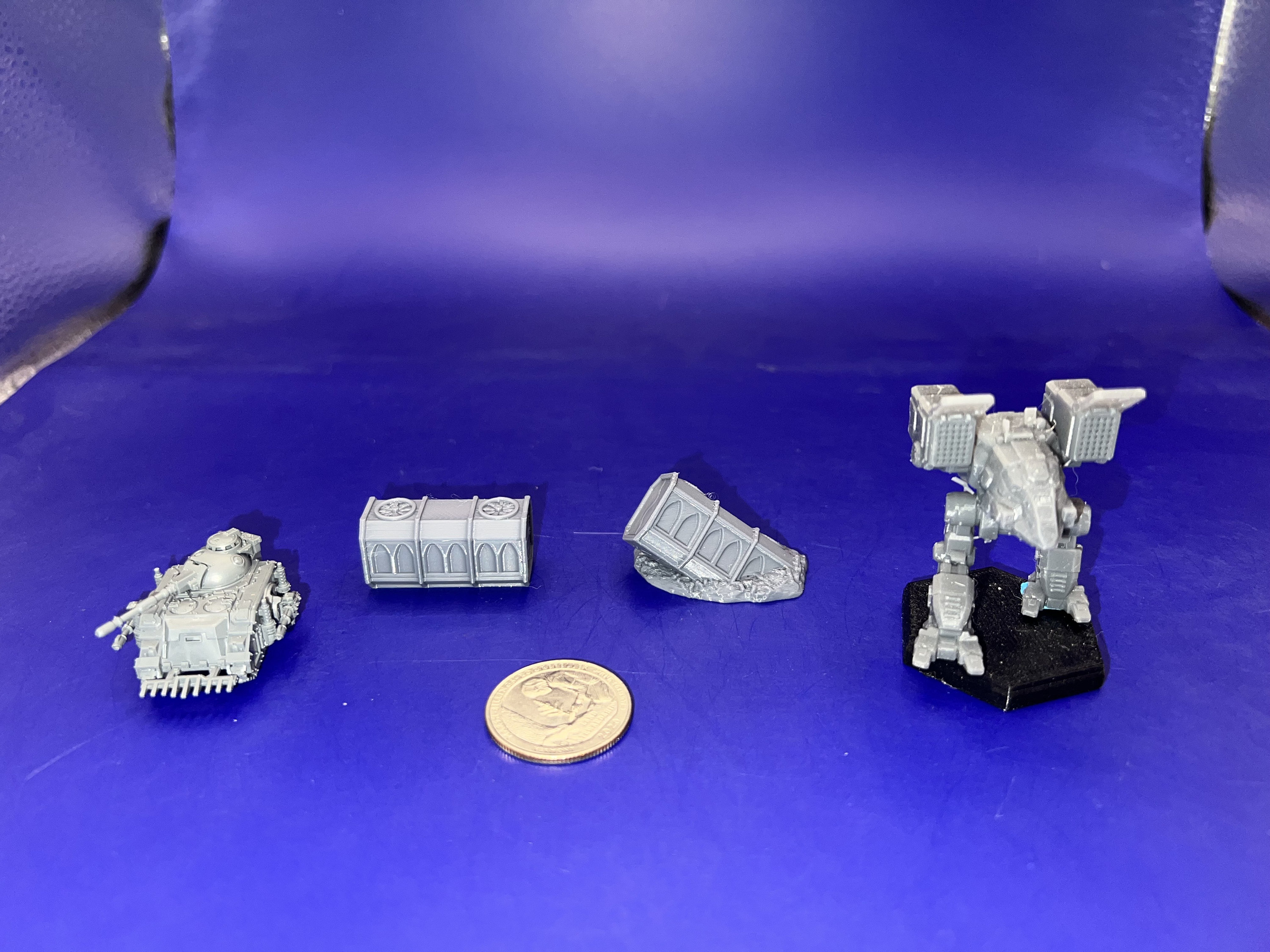 Urban Scatter Terrain - Tank Trap, Crates, Barrels, and Containers ...