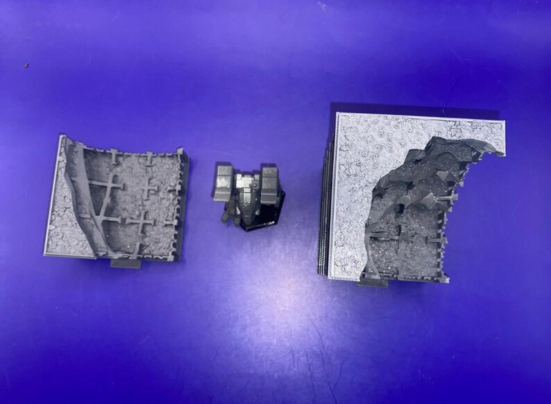 Pre-primed Gothic Ruined Buildings #6 - Epic | Legion Compatible (6 ...