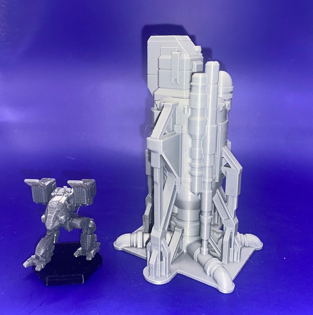 Water Extractor Tabletop Terrain Epic Battletech Adeptus - Etsy
