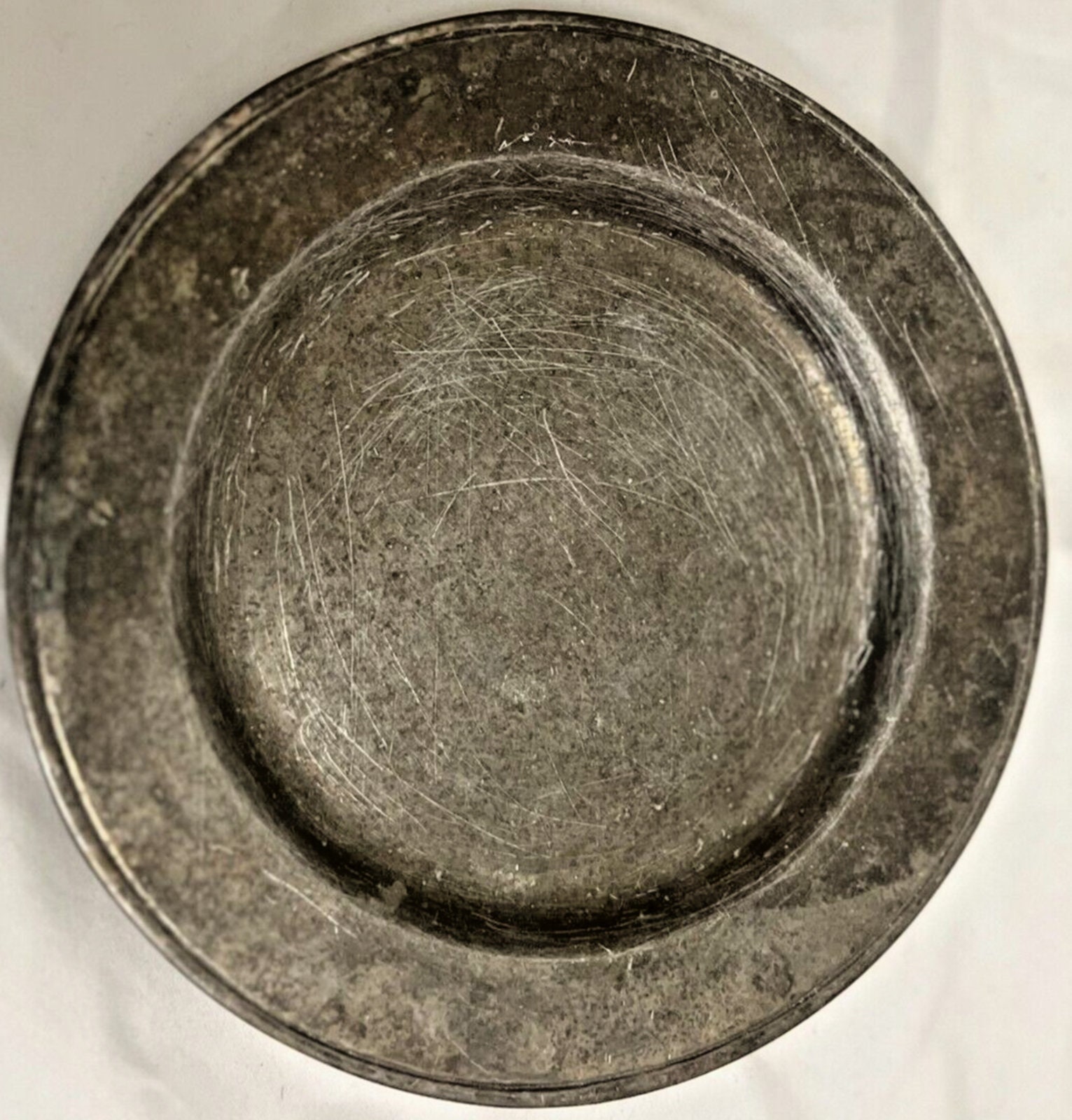 Pewter Dinnerware Vintage Wilton Armetale RWP Plough Tavern Salad Plate ...