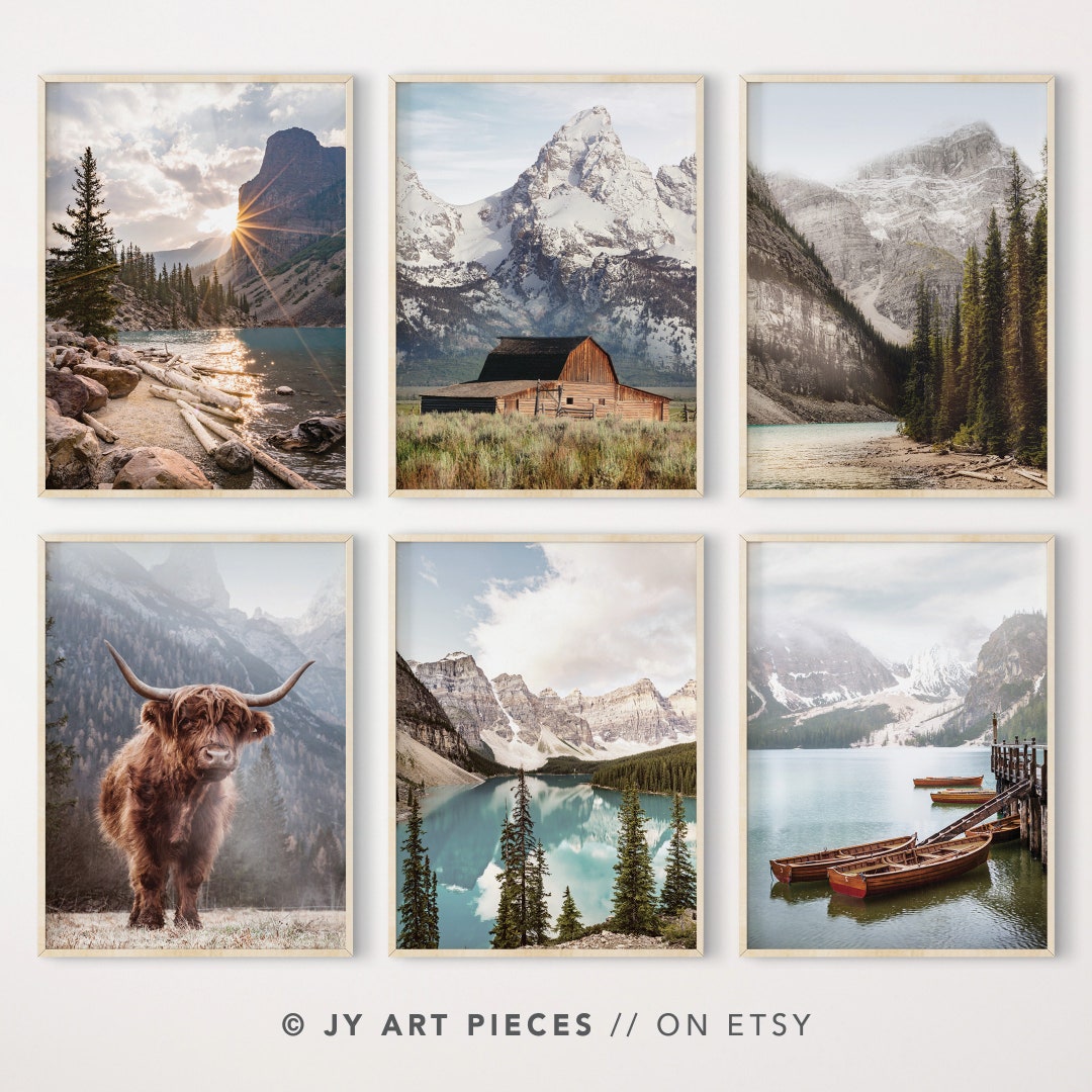 Moraine Lake Prints, Canada Landscape Prints, Banff National Park Wall ...