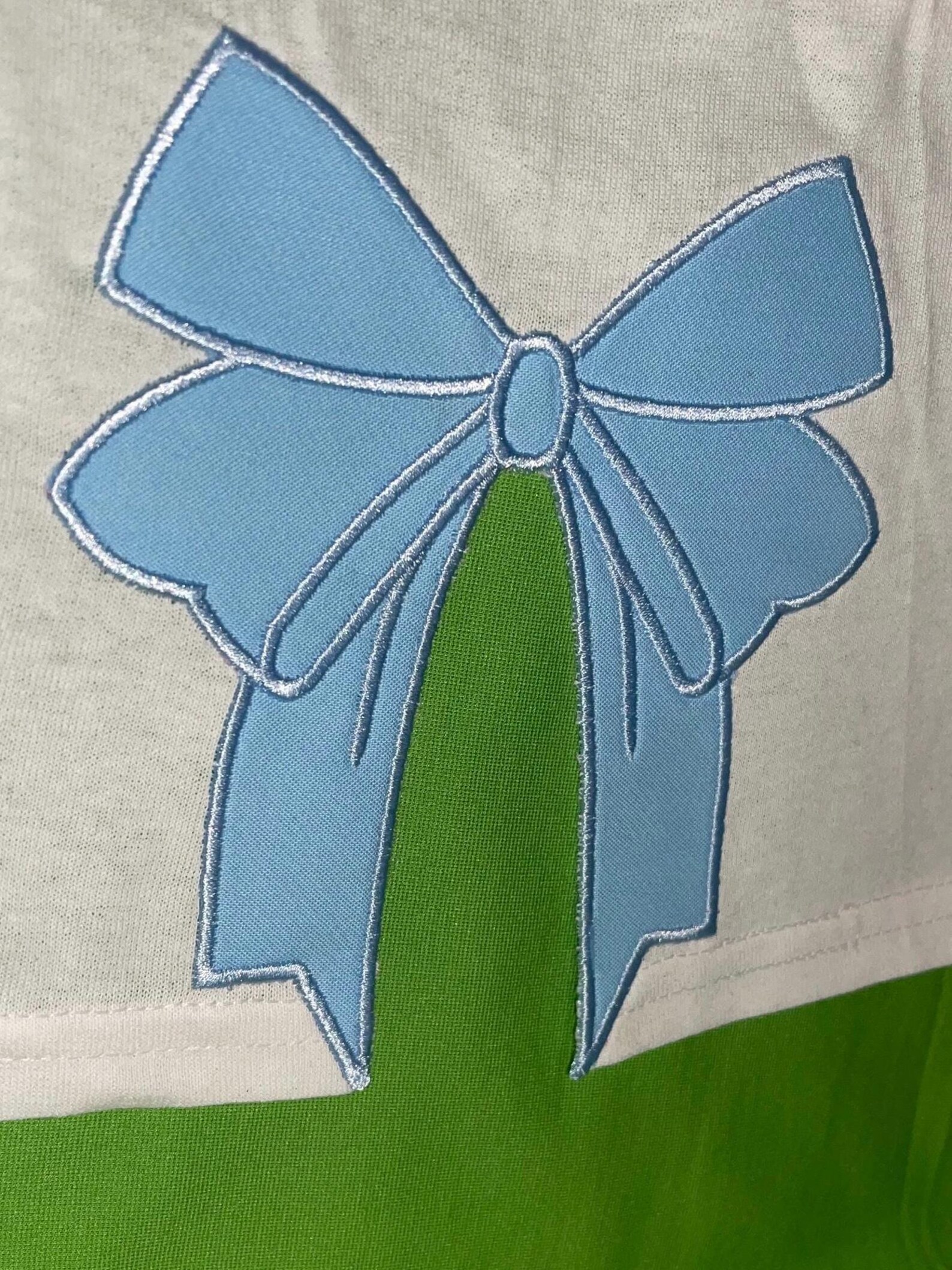 Bow Embroidery Applique Design 7 Sizes Side Split - Etsy