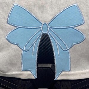 Bow Embroidery Applique Design 7 Sizes Side Split - Etsy