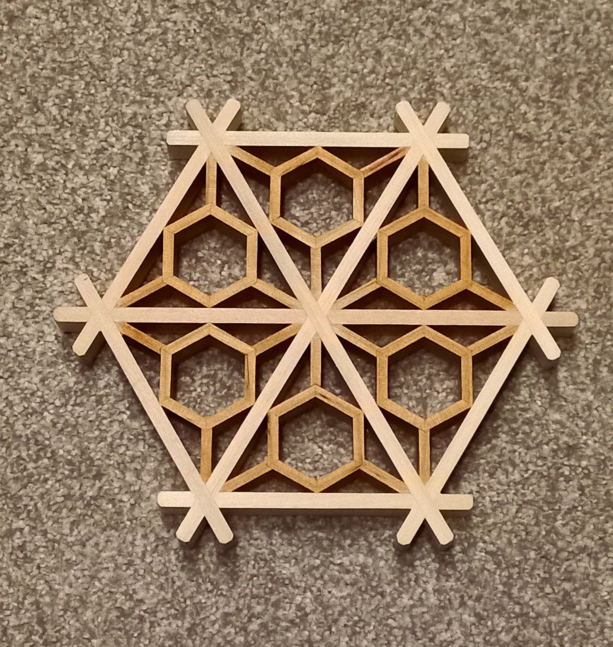 Handmade Kumiko Yae Urahana Kikkõ Pattern - Etsy