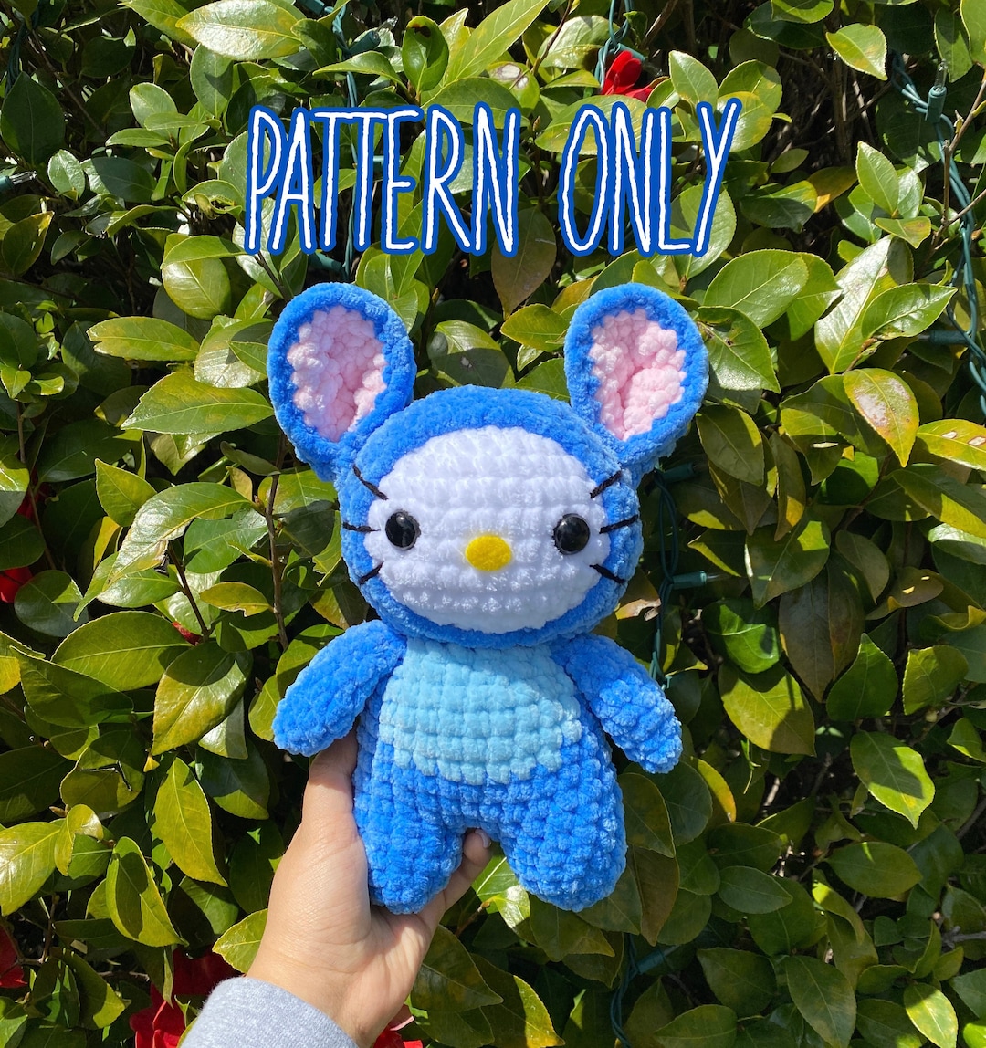 Cat in Monster Crochet Pattern - Etsy