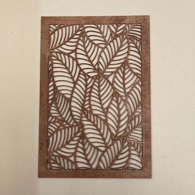 Leaf Wall Panel, Nature-inspired Wall Art - Etsy