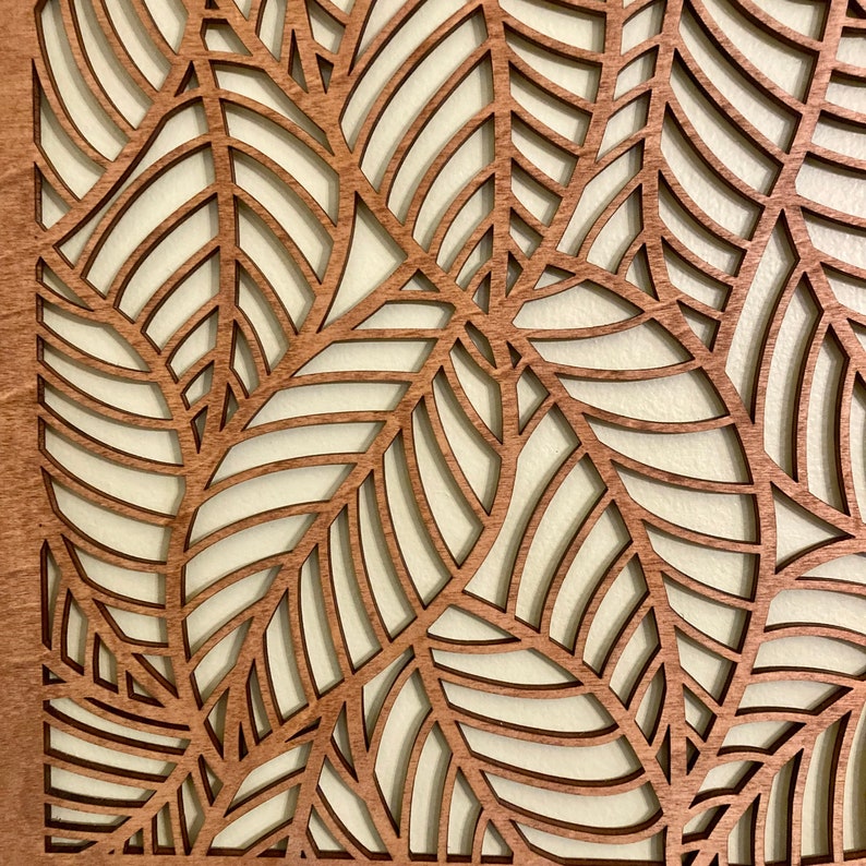 Leaf Wall Panel, Nature-inspired Wall Art - Etsy