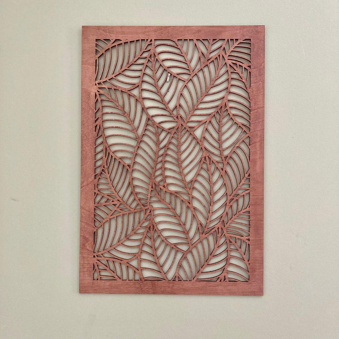 Leaf Wall Panel, Nature-inspired Wall Art - Etsy