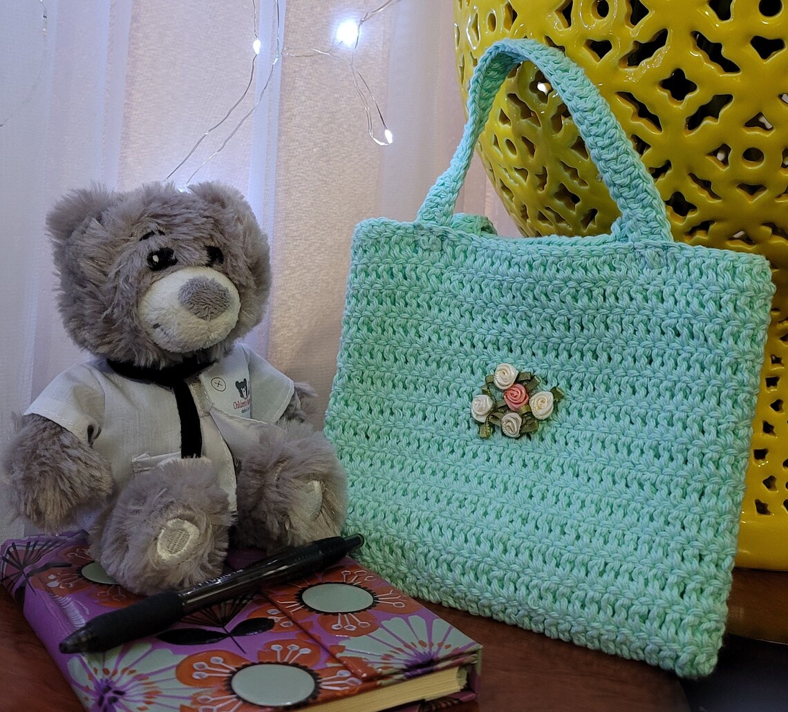Mini Crochet Hand Bag for Girls - Etsy