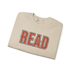 READ Crewneck Sweatshirt, Book Lovers, Back to School Teacher Gifts ...