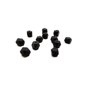 Faceted Jet Bead. Jet Stone. Ideal for Protection Bracelets. - Etsy