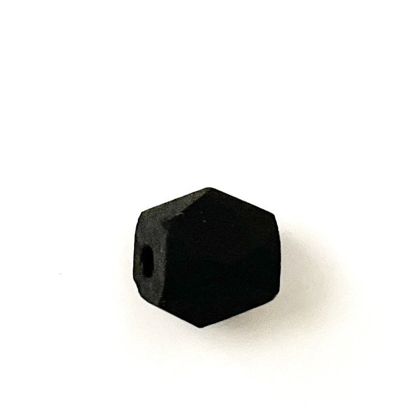Faceted Jet Bead. Jet Stone. Ideal for Protection Bracelets. - Etsy