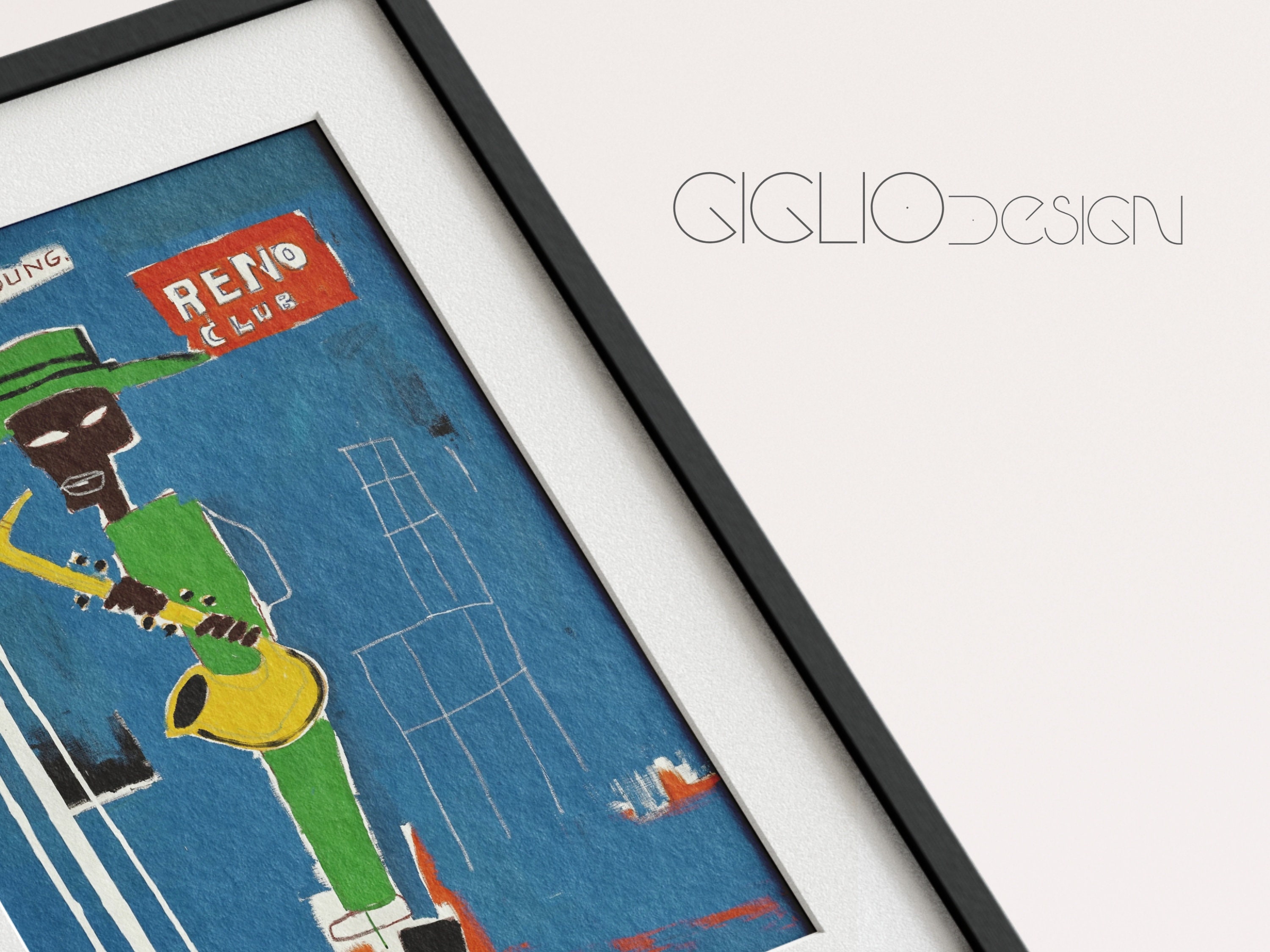 JAZZ RENO, BASQUIAT Print, Basquiat Art Print, Jean Basquiat Wall Art ...